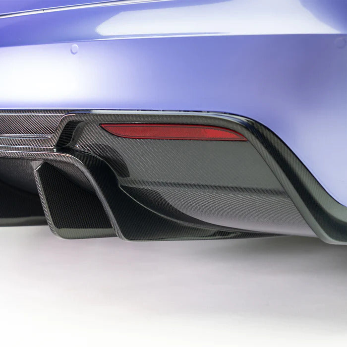 Tesla Model S Plaid Aero Rear Diffuser Carbon Fiber | Vorsteiner – www ...